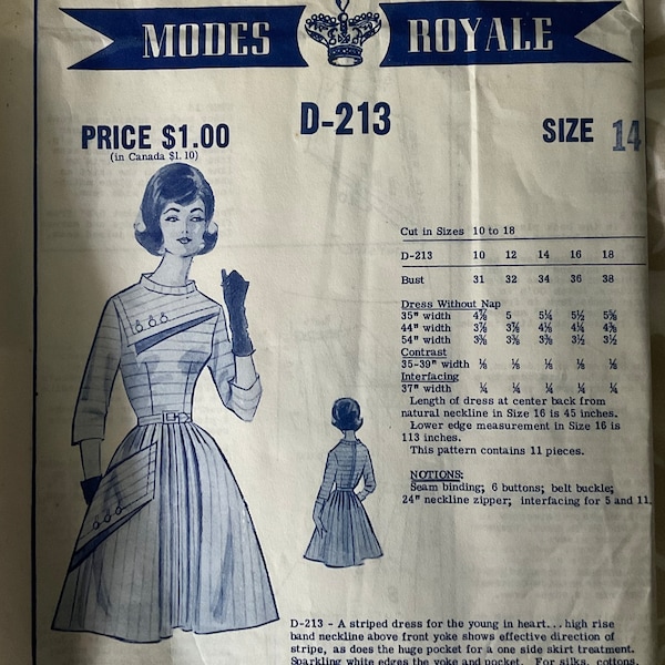 Modes Royale Sewing Patterns - Etsy