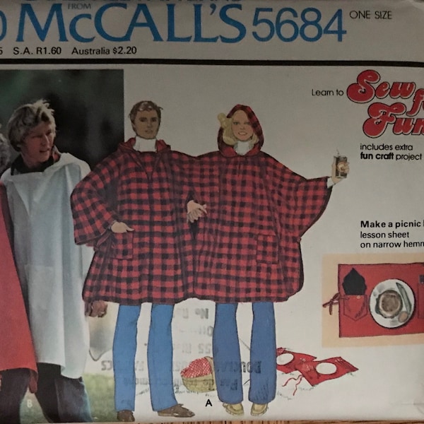 Poncho Pattern - Etsy Canada