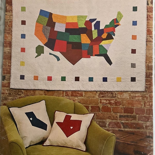 50 States Quilt - Etsy