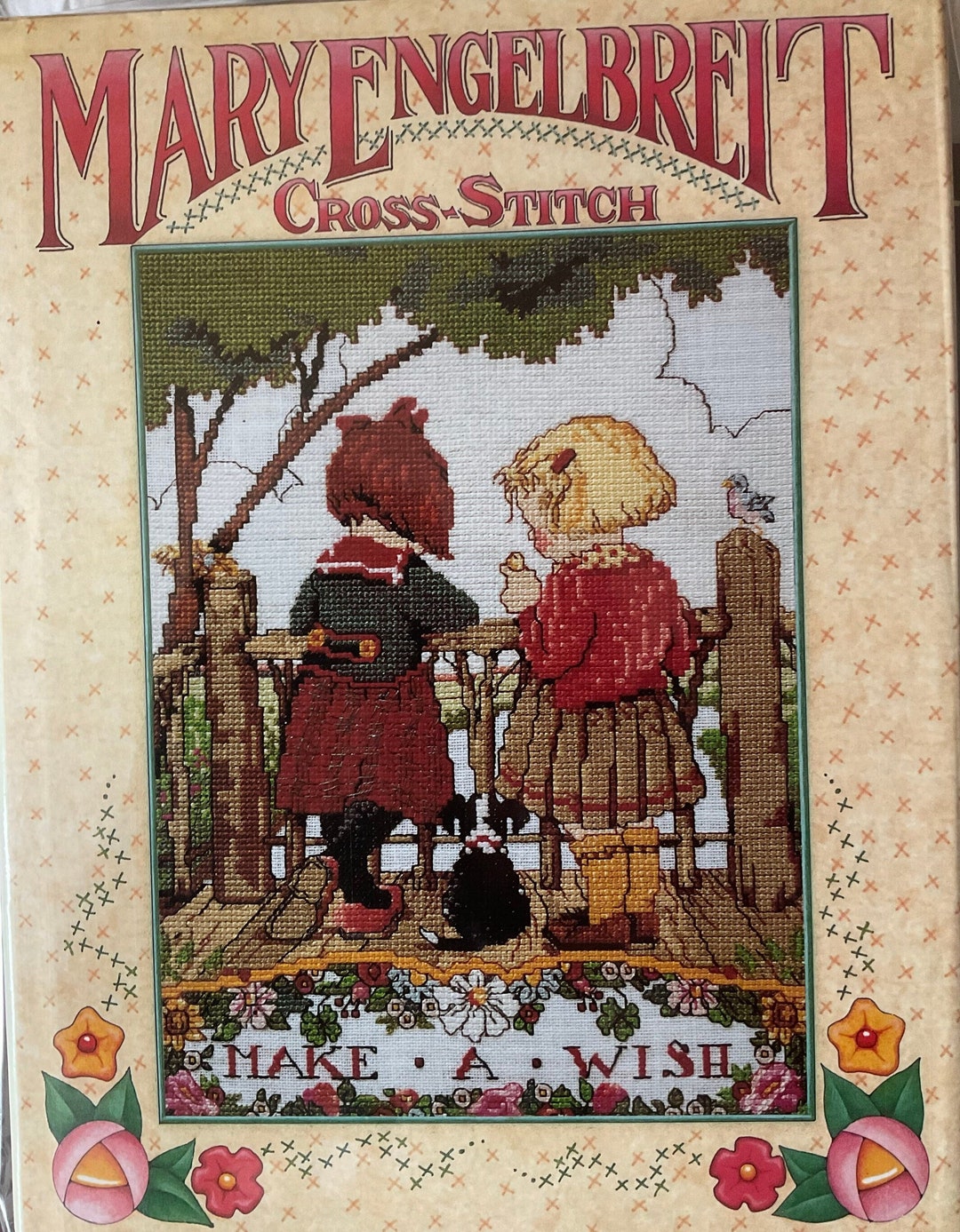 Mary Engelbreit Cross Stitch Book. make a Wish. 190 Pages. - Etsy