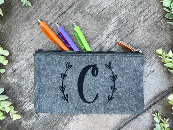 Personalized Custom Small Pouch Pencil Case - Etsy