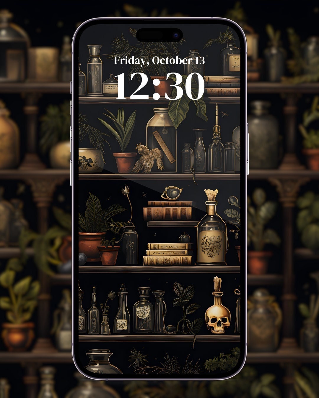 Dark Apothecary- Digital Wallpaper for Iphone, Android, Ipad, Tablets ...