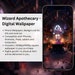 Wizard Apothecary Digital Wallpaper for Iphone, Android, Ipad, Tablets ...