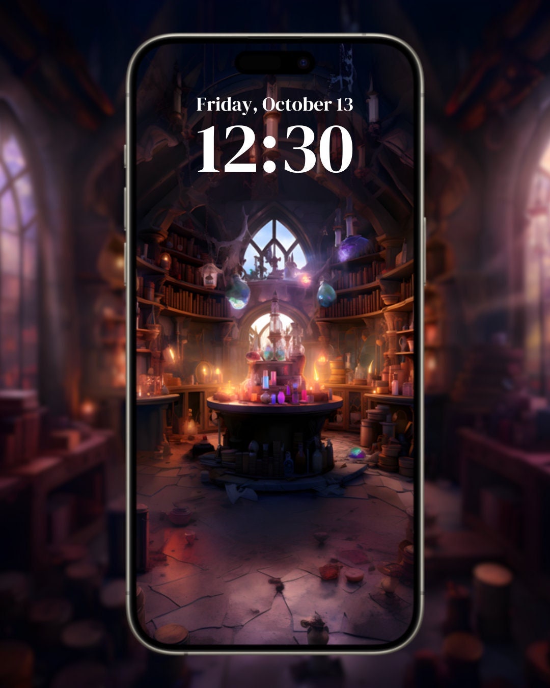 Wizard Apothecary Digital Wallpaper for Iphone, Android, Ipad, Tablets ...