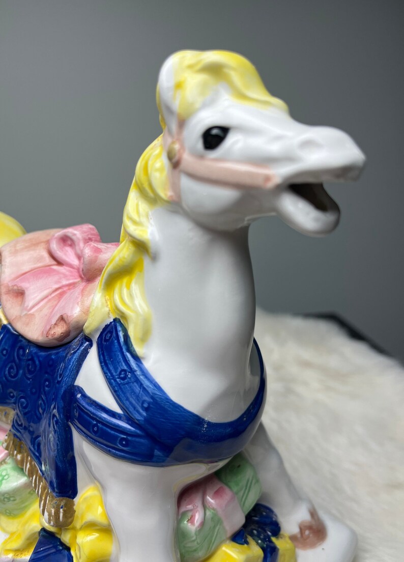 Rocking Horse Tea Pot Collector's Display Item Horse Decor Interesting ...