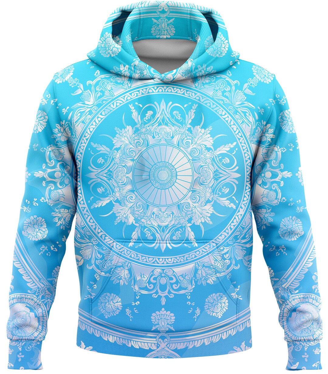 Arcane Light Blue Hoodie - Etsy