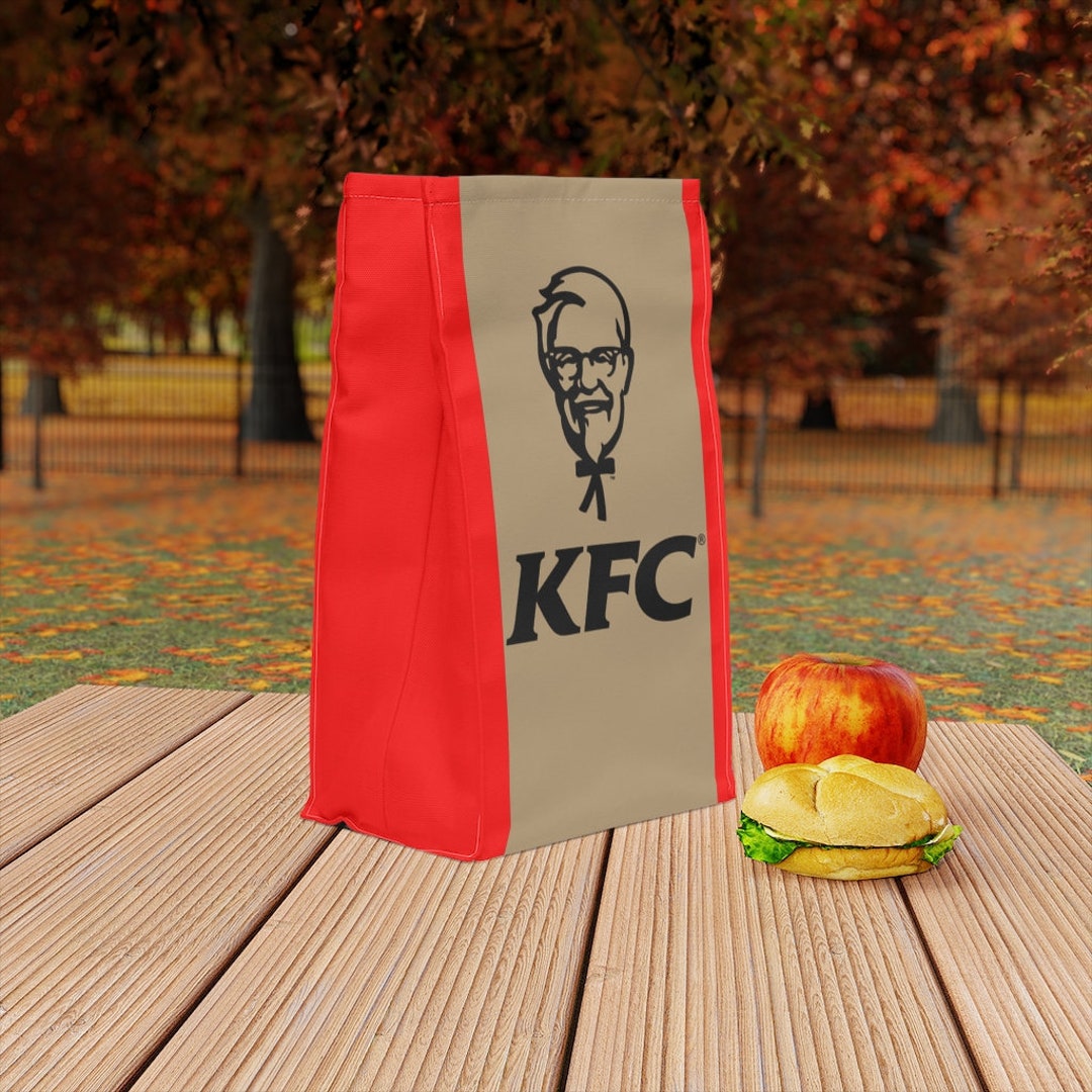 KFC Lookalike Take Out Bag Lunch Bag - Etsy