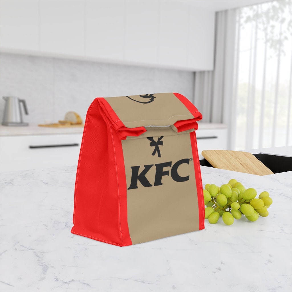 KFC Lookalike Take Out Bag Lunch Bag - Etsy