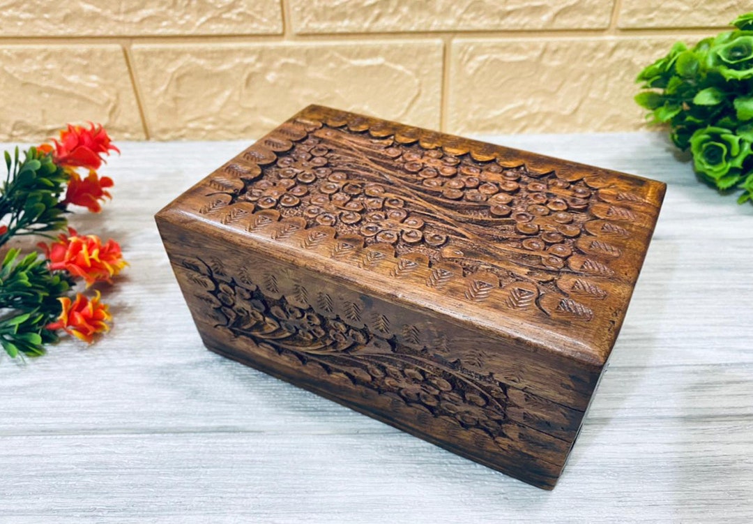SECRET LOCK BOX Hidden Compartment Handmade Jewelry Box - Etsy