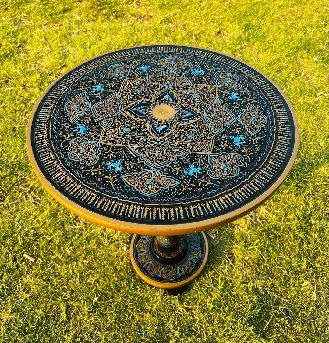 Coffee Table - Round Live Edge Wood Coffee Table Farmhouse Decor ...