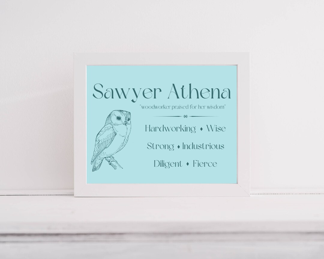 Custom Name Design With Descriptors OR Verse - Digital File - Etsy