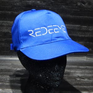Redeemed Hat Blue 5 Panel Embroidery Custom Design - Etsy