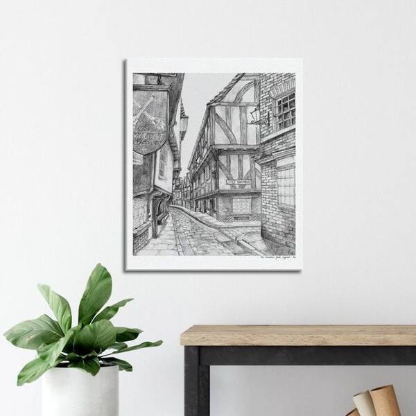 Diagon Alley Art - Etsy
