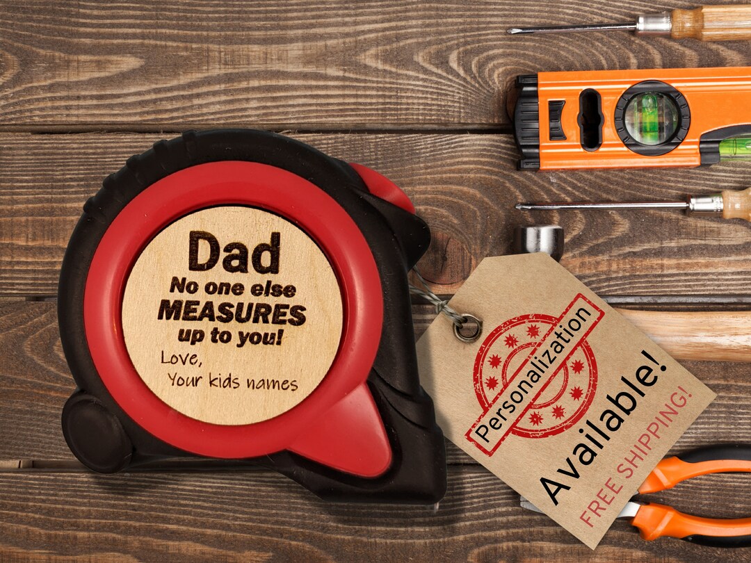 Personalized Tape Measure Father's Day Gifts, Dad Shirts, Fathers Day ...
