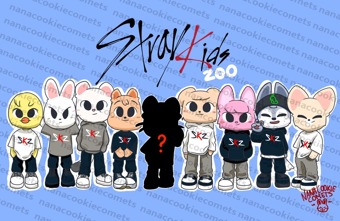 Get Your Own SKZOO Digital Wallpaper Nanacookiecomets - Etsy