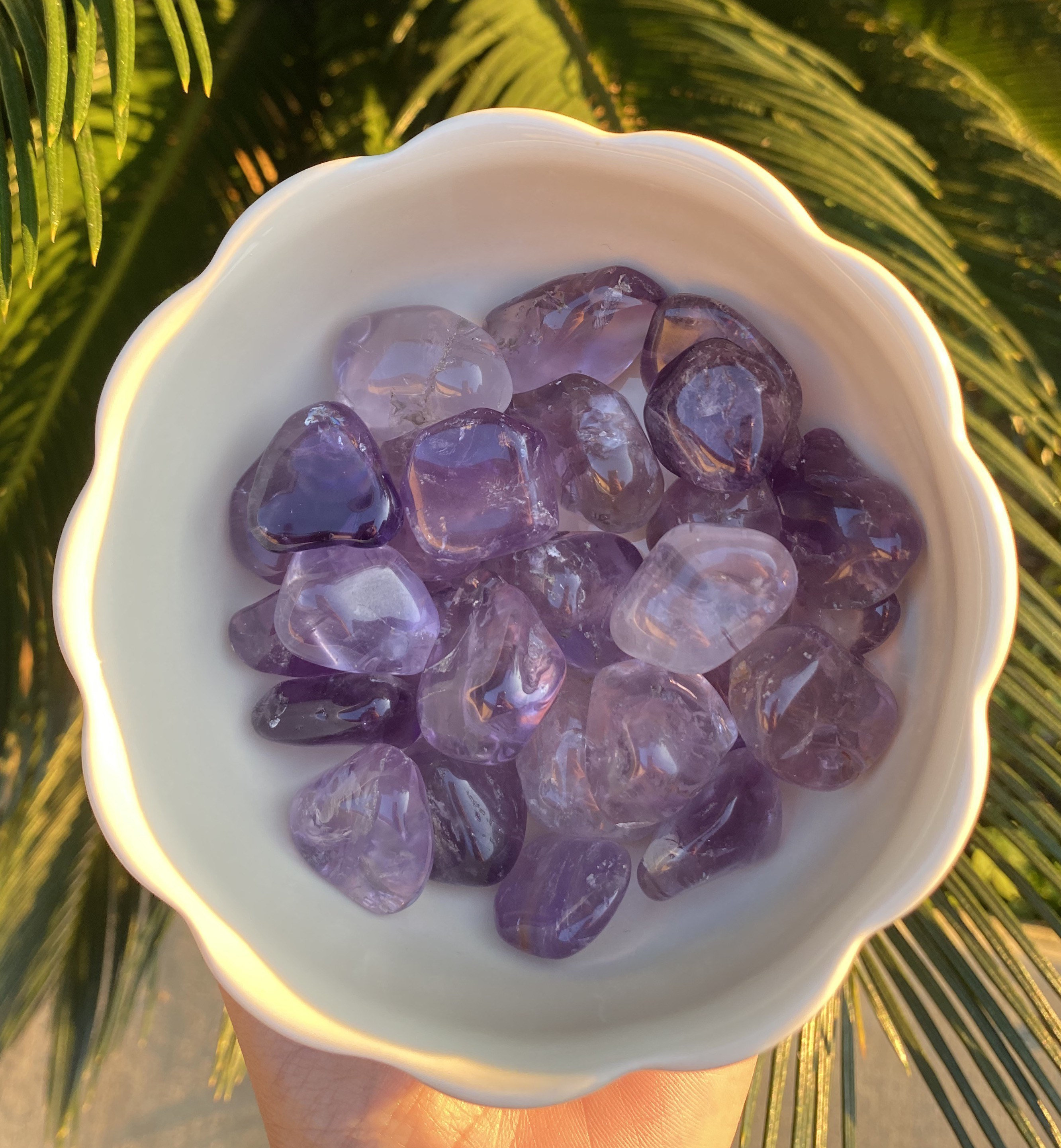 Tumbled Amethyst - Etsy