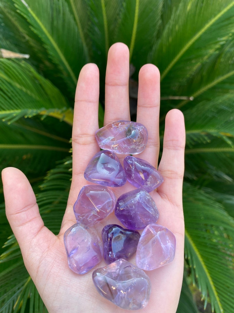 Tumbled Amethyst - Etsy