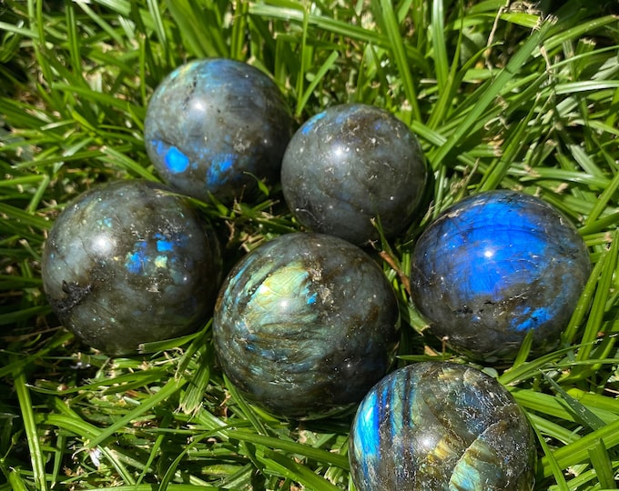Mini Labradorite Sphere Labradorite Ball Crystal Sphere - Etsy