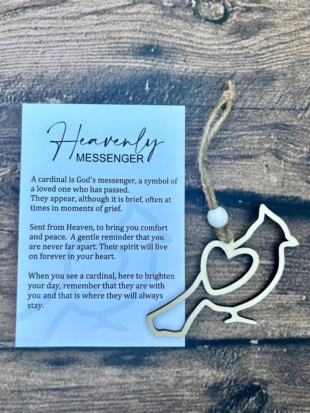 Story Charm Story Ornament Car Charm Gift Christmas Ornament Heavenly ...
