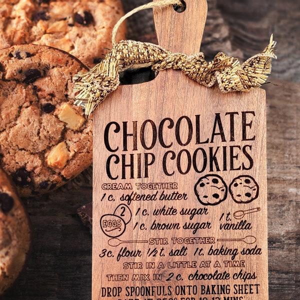 Recipe Cutting Board - Etsy