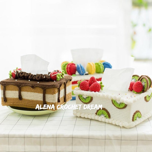 Crochet Tissue Box - Etsy