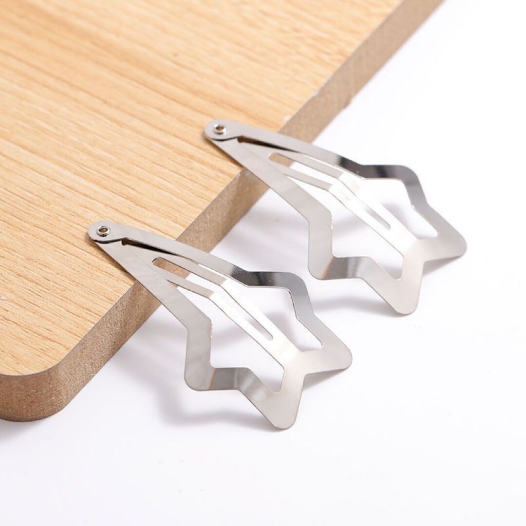 5.2CM Shooting Star Hair Clips/5 Pcs/hair Bow Supply/hair - Etsy