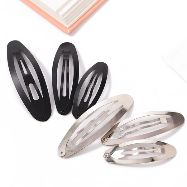 Black Hair Clip - Etsy