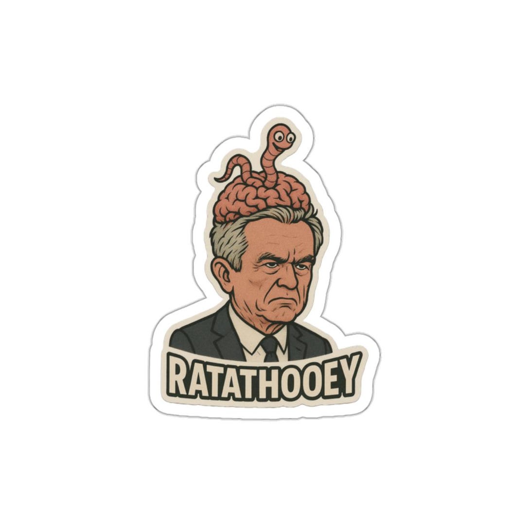 RFK Jr Ratahooey Die-cut Sticker - Fun Vinyl Decal, Political Activist ...