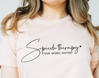 Speech Therapy Svg - Etsy