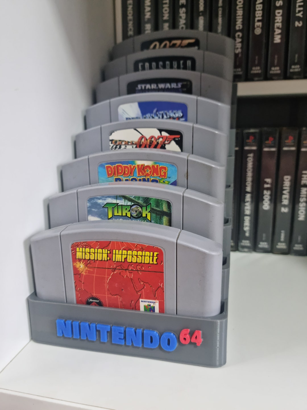 Nintendo 64 N64 Game Display Stand - Etsy