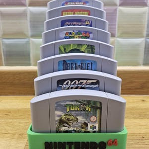 Nintendo 64 N64 Game Display Stand - Etsy
