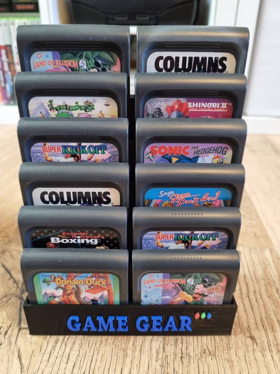 Sega Game Gear Storage Game Gear Display Game Storage Holder Display - Etsy
