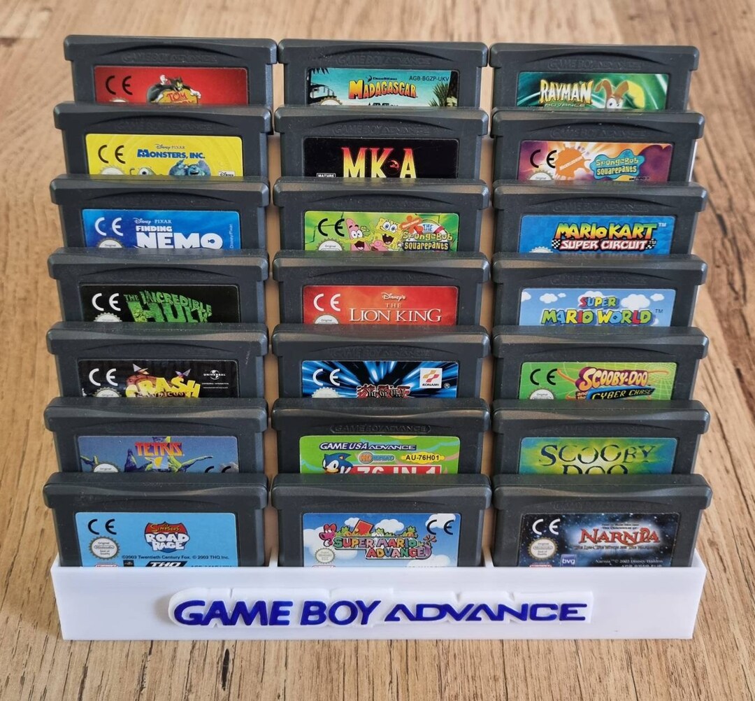 Gameboy Game Storage GBA Game Storage GB Colour Game Boy - Etsy