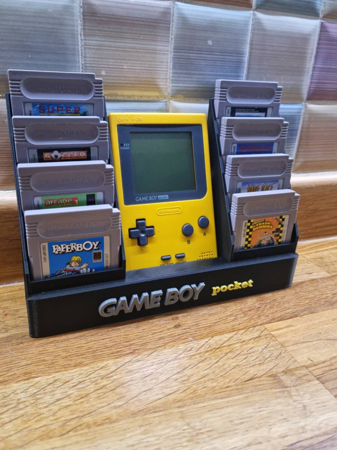 Gameboy Pocket Holder for Console and Games - Etsy