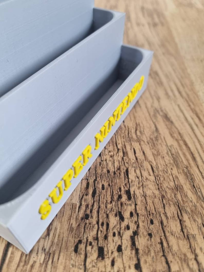 SNES Super Nintendo Display Game Stand | Etsy