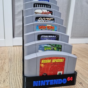 Nintendo 64 N64 Game Display Stand - Etsy