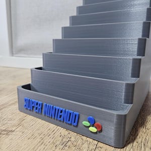 SNES Super Nintendo Display Game Stand - Etsy