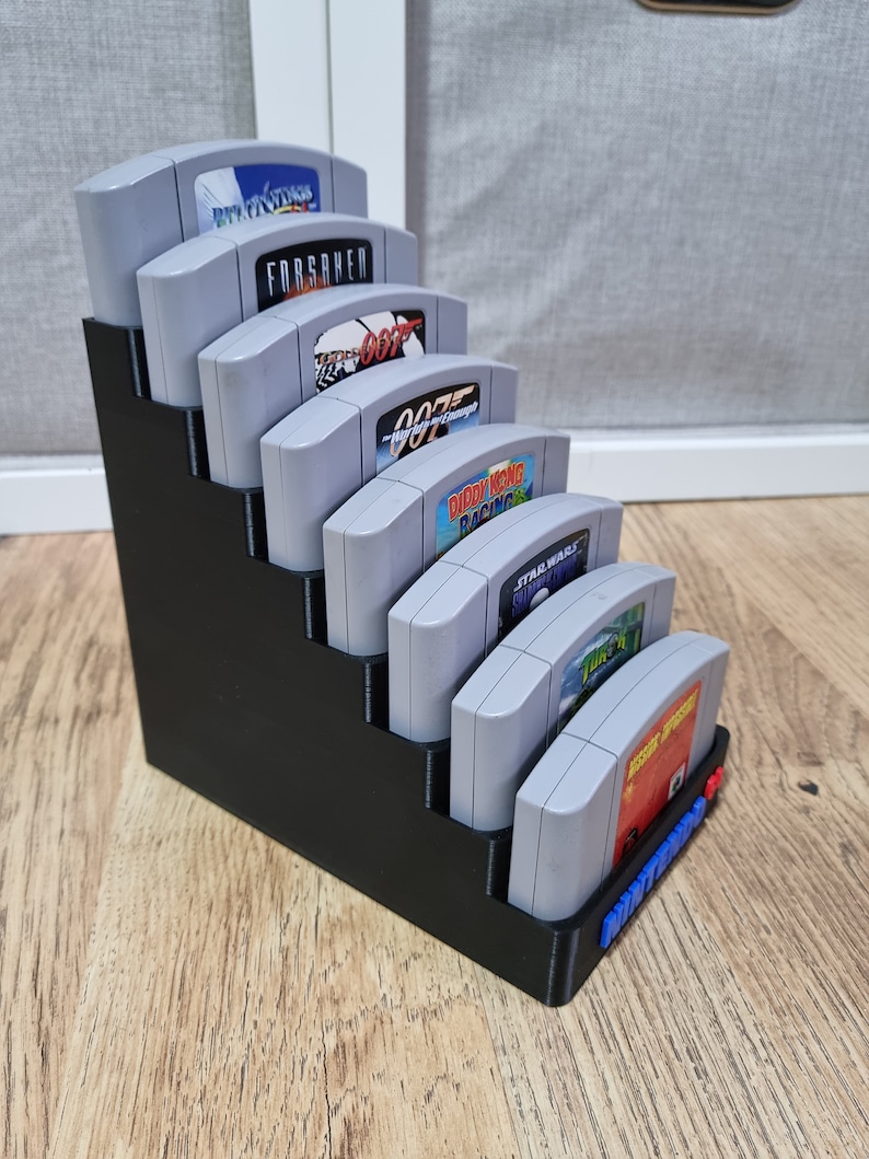 Nintendo 64 N64 Game Display Stand - Etsy