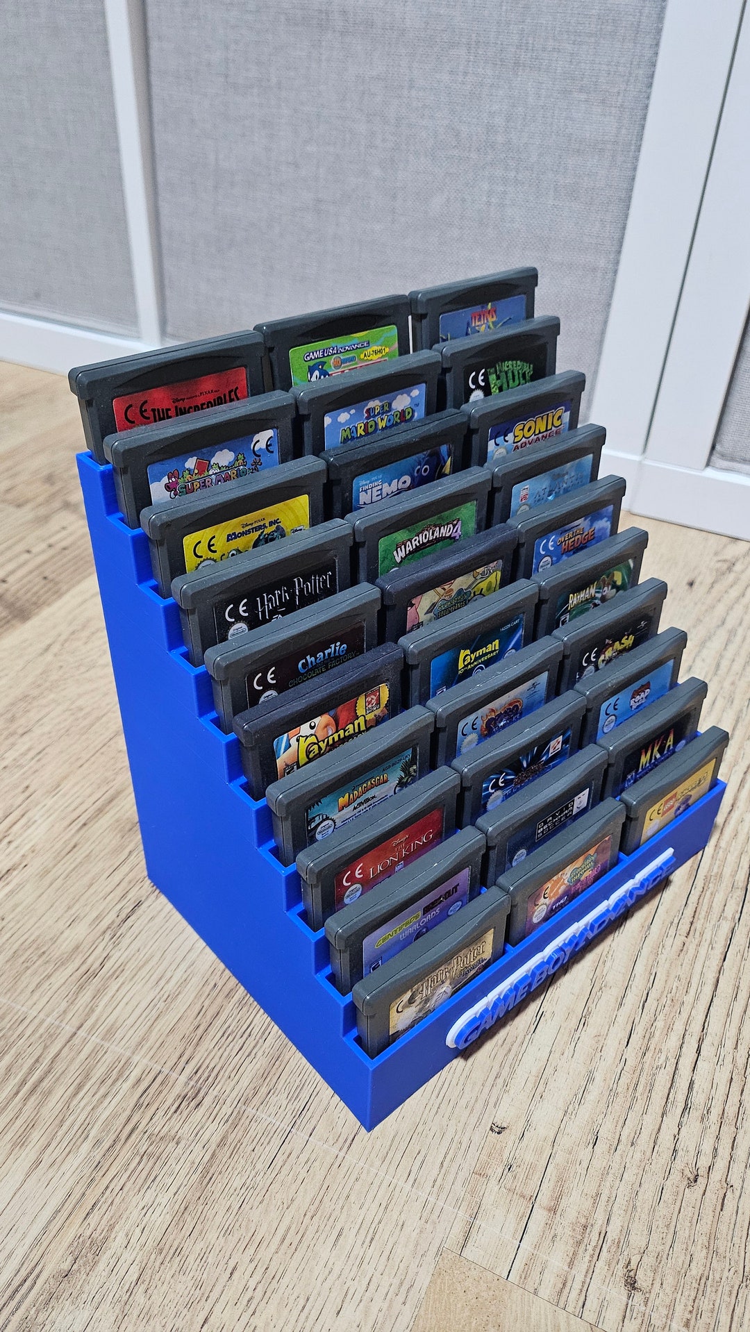 Gameboy Advance Game Storage GBA Game Storage Display Stand - Etsy