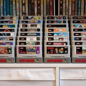 SNES Super Nintendo Display Game Stand - Etsy