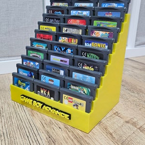 Gameboy Advance Game Storage GBA Game Storage Display Stand - Etsy
