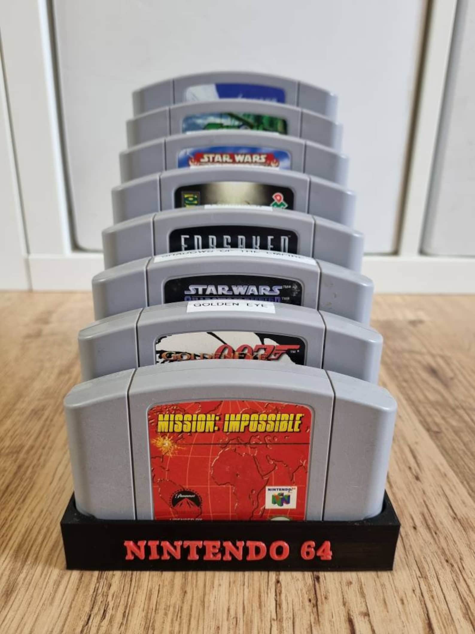 Nintendo 64 N64 Game Display Stand - Etsy