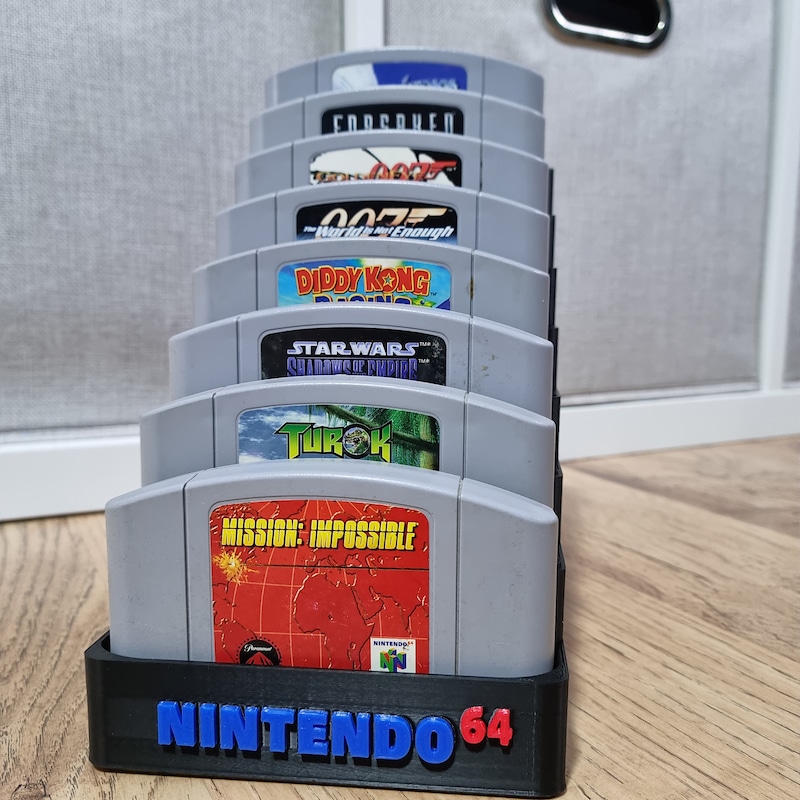 N64 Games Storage Case - Etsy UK