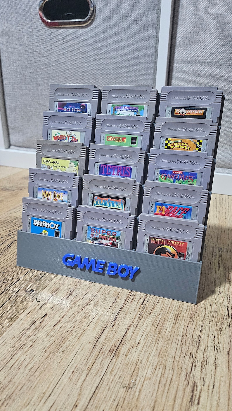 Gameboy Game Stand - Etsy
