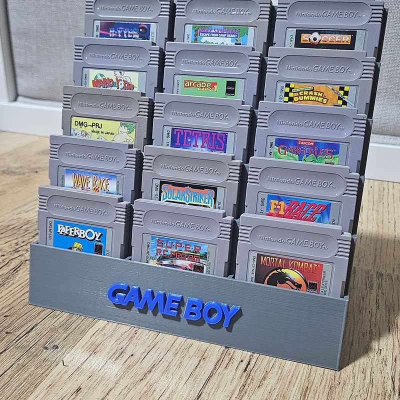 Gameboy Game Display Stand - Etsy