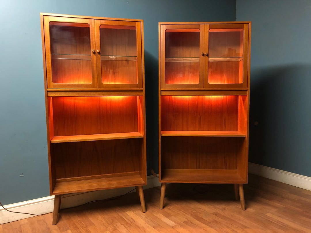 G Plan Display Shelfs X 2 Pair - Etsy