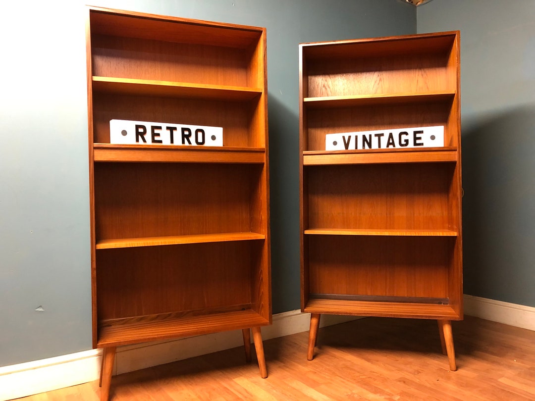 G Plan Bookcase Shelf Pair - Etsy UK