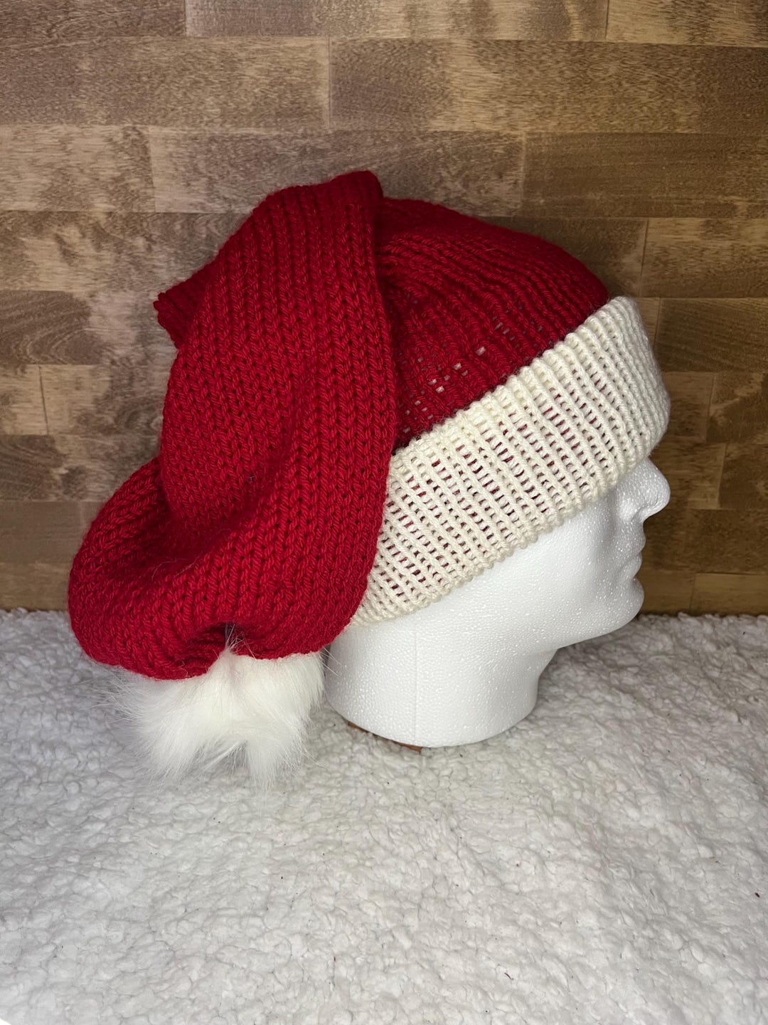Santa Hat Beanie - Etsy