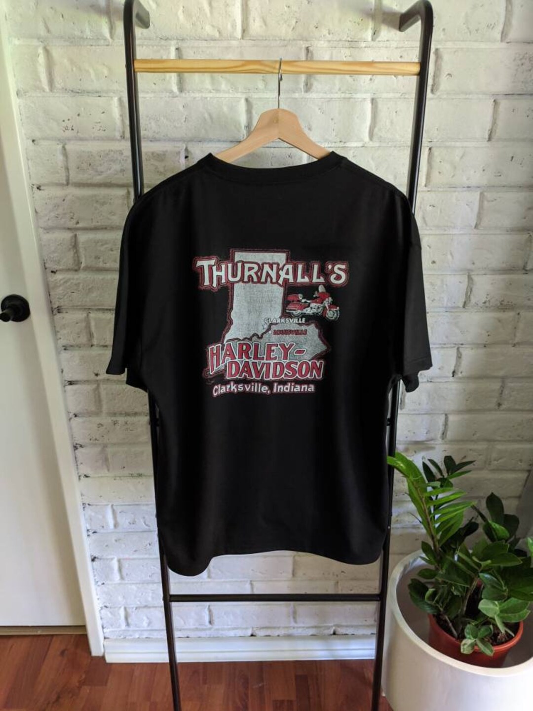 Vintage Bootleg Style Harley Davidson Motorcycle Tee Shirt Size XL - Etsy