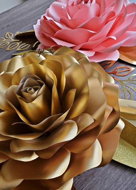 TPL Rose Template for Both Cricut and Silhoutte. Please Read | Etsy